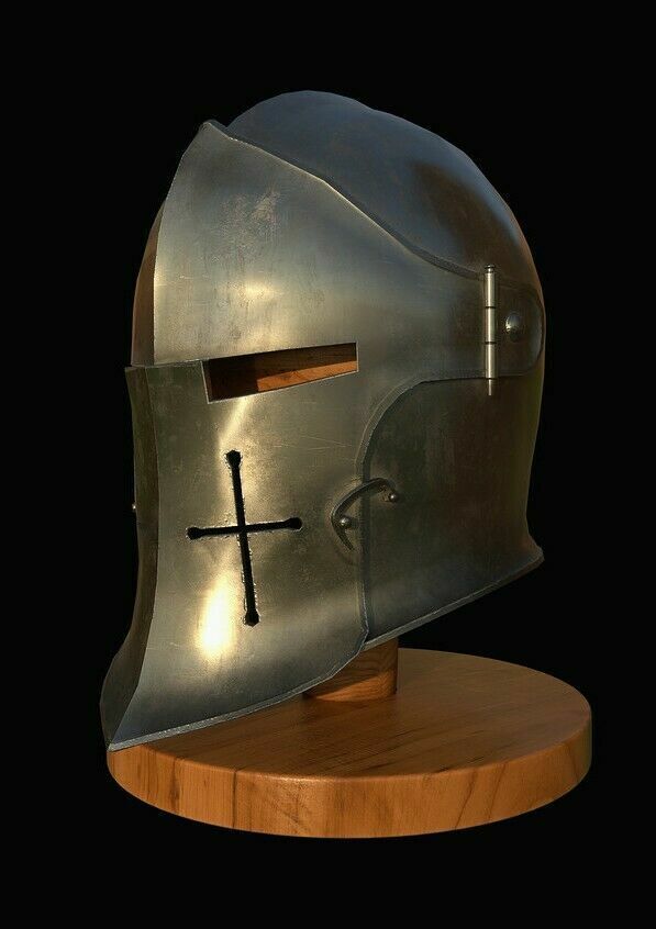 New Knights Templar Helmet Medieval Knight Armor Crusader Knight Helmet ...