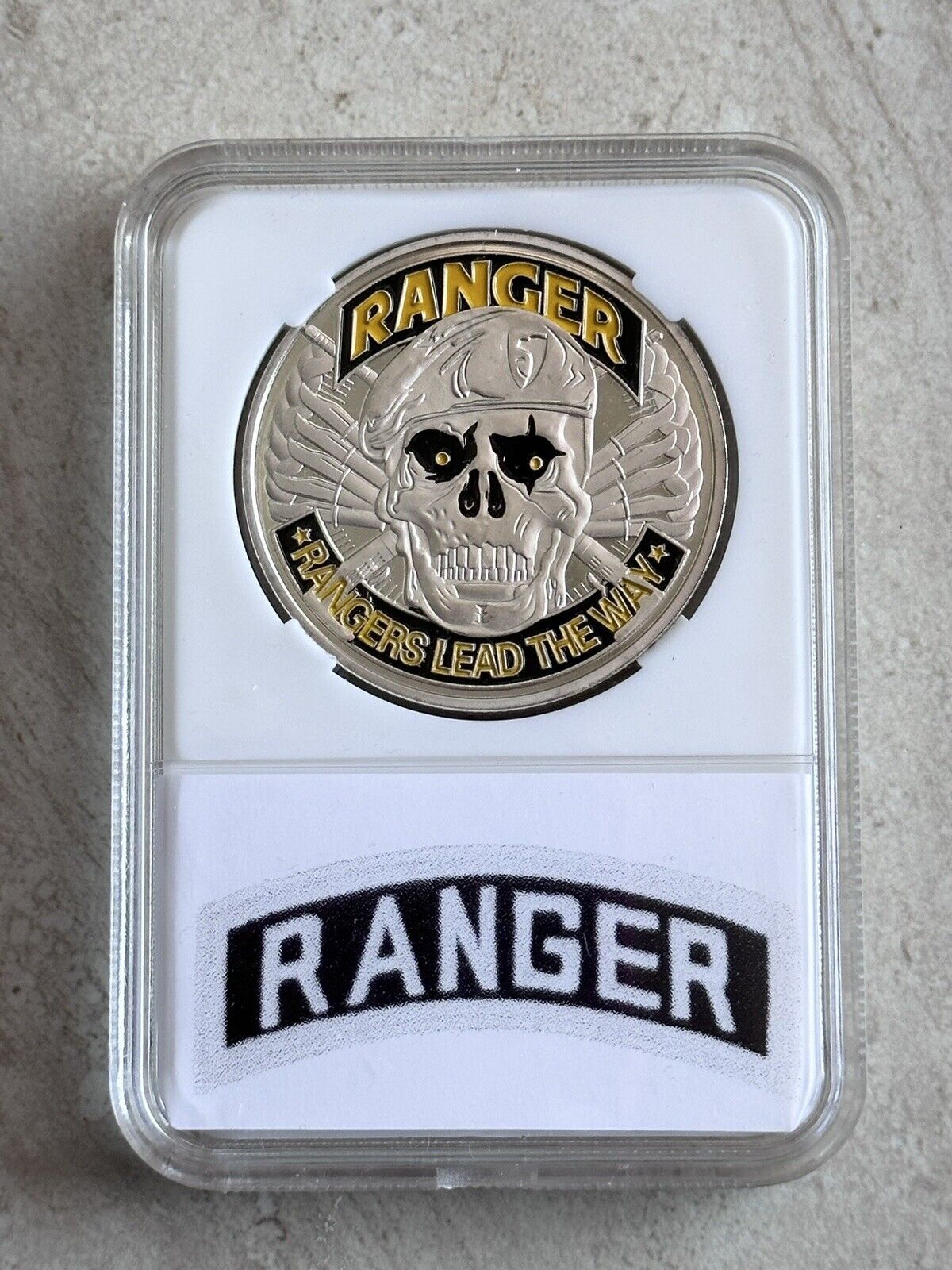 US Army Ranger Challenge Coin "Rangers Lead the Way " SPECIAL ...