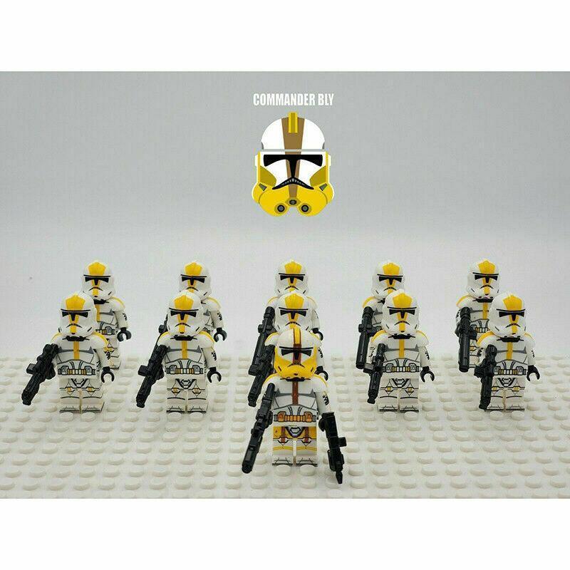Star Wars Commander Bly 327th Star Corps Clone Troopers 11pcs/set ...