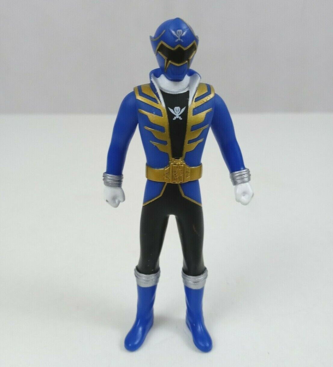 2011 Bandai Power Rangers Super Megaforce Super Mega Blue Ranger 4.5 ...