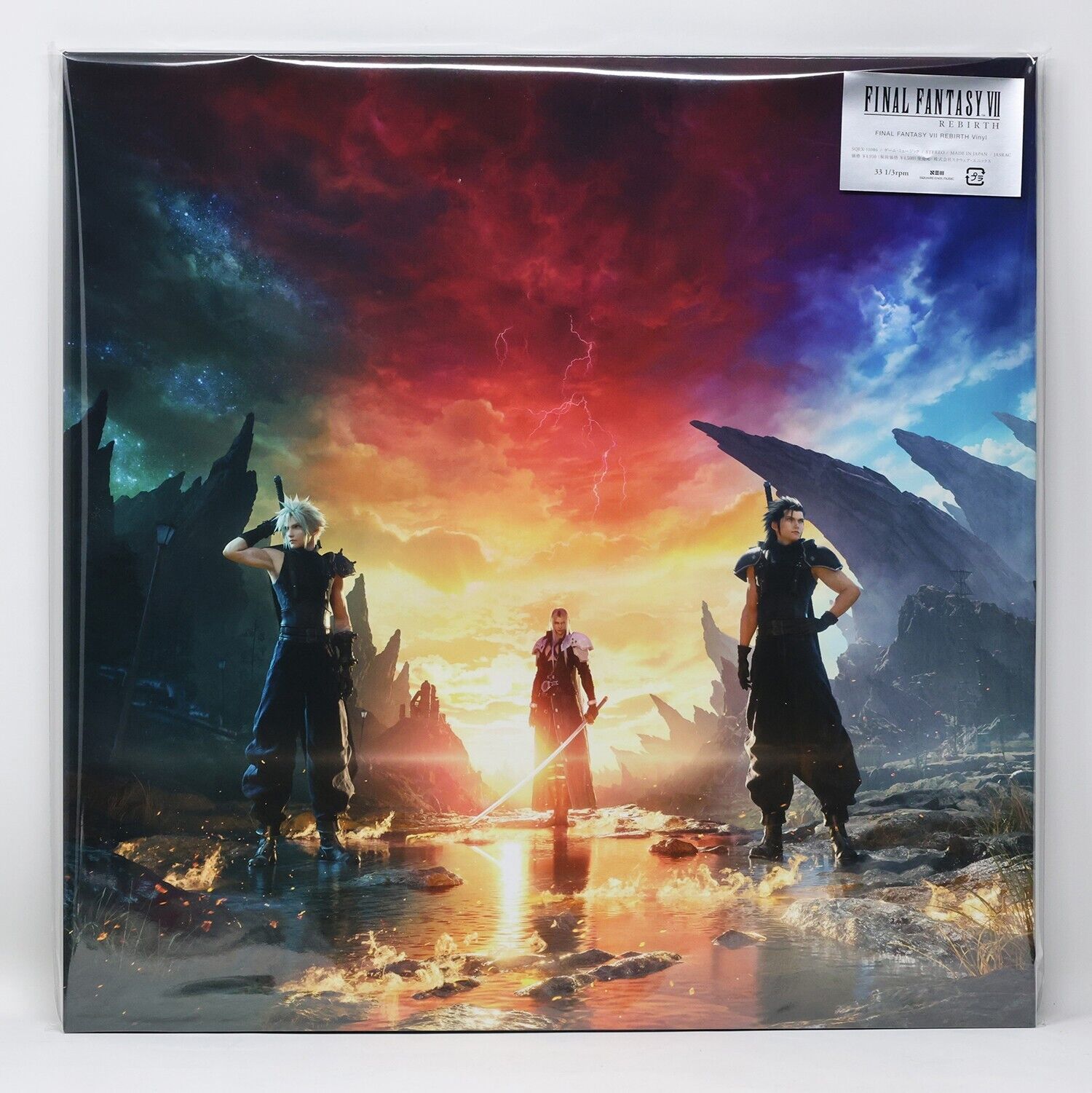 Final Fantasy VII Rebirth Vinyl Record Soundtrack LP Picture Disc FF 7 ...
