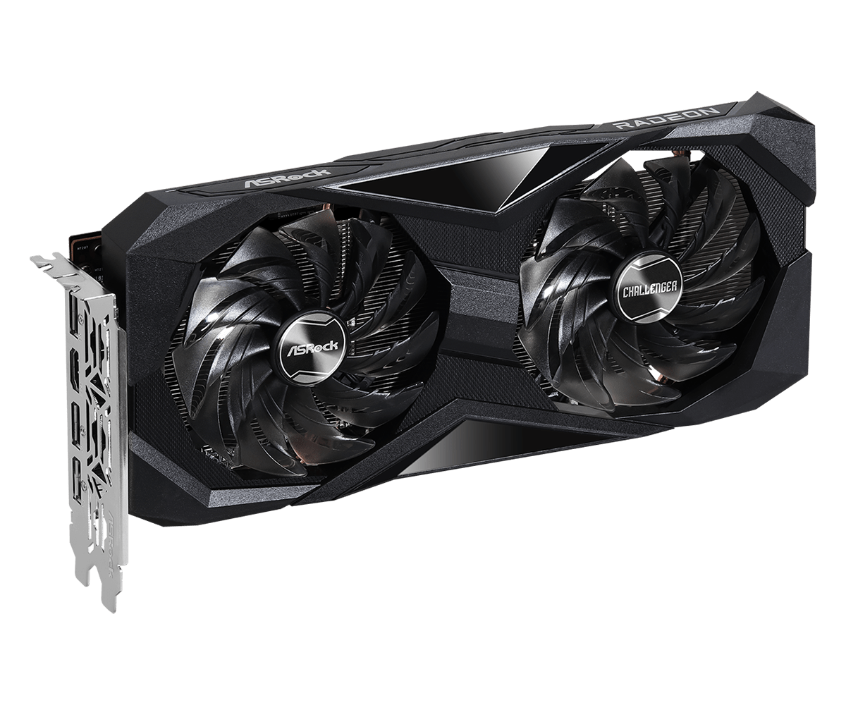 ASRock AMD Radeon RX 6650 XT Challenger D 8GB OC Video card - Graphics ...
