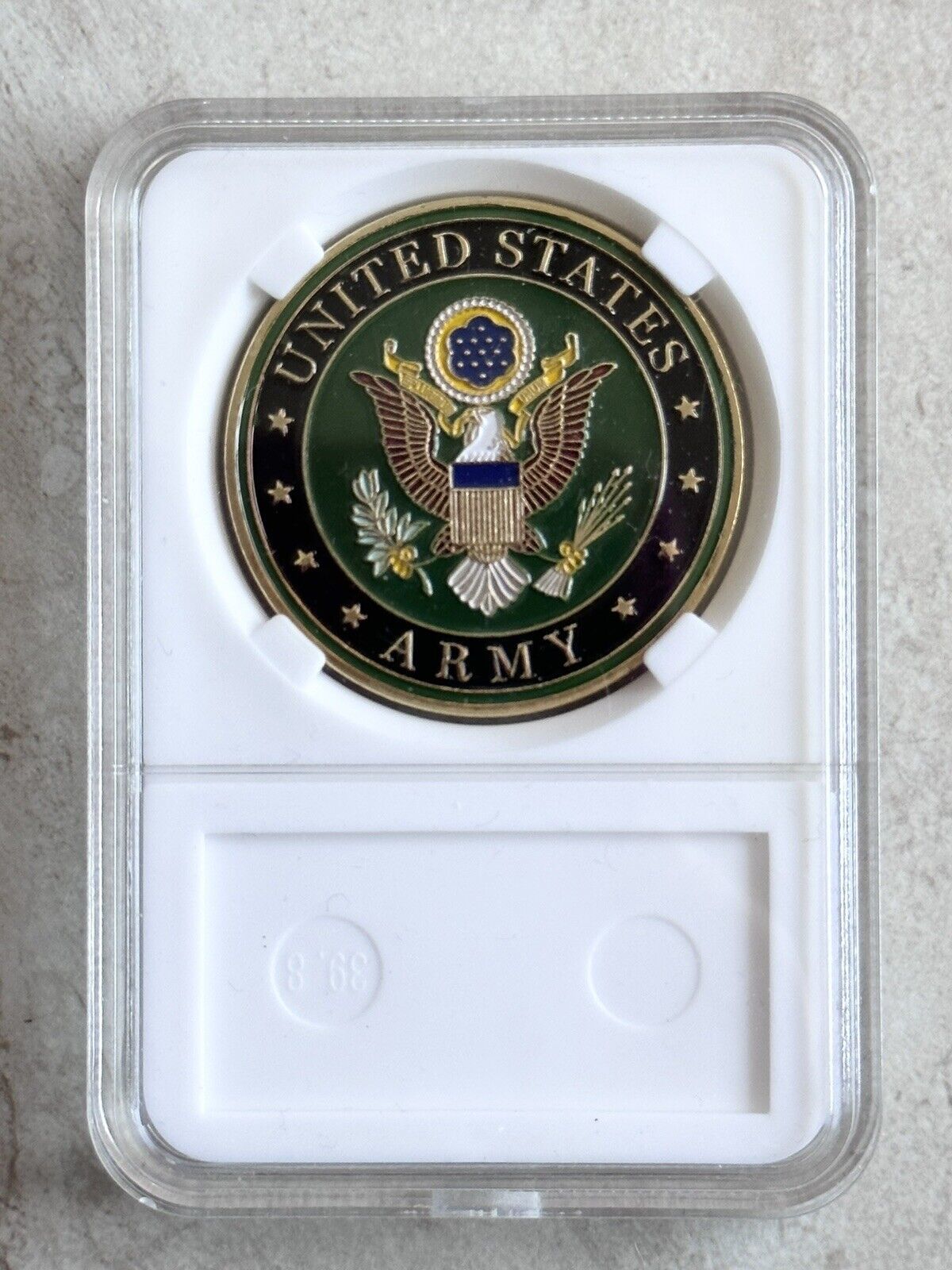 ARMY FORT BENNING FOLLOW ME HOME OF THE INFANTRY CHALLENGE COIN ...