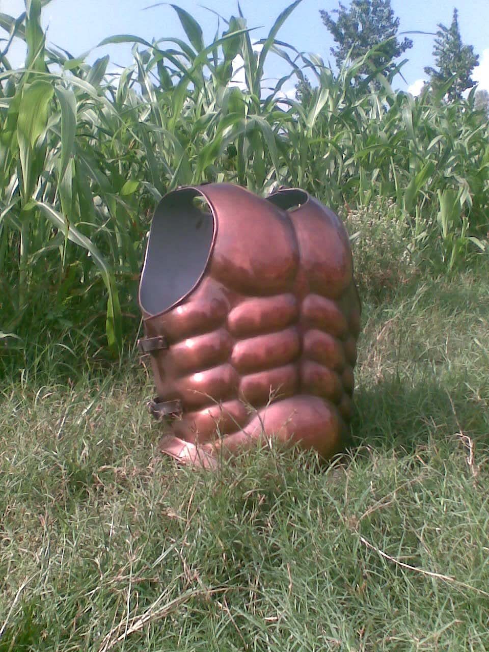 NauticalMart Muscle Breast Plate Medieval Armor Cuirass Copper Antique ...