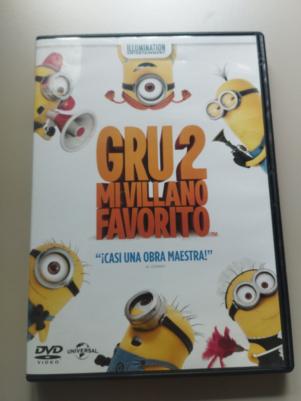 Gru 2 Despicable Me 2013 Universal - DVD Spanish English Region 2 ...