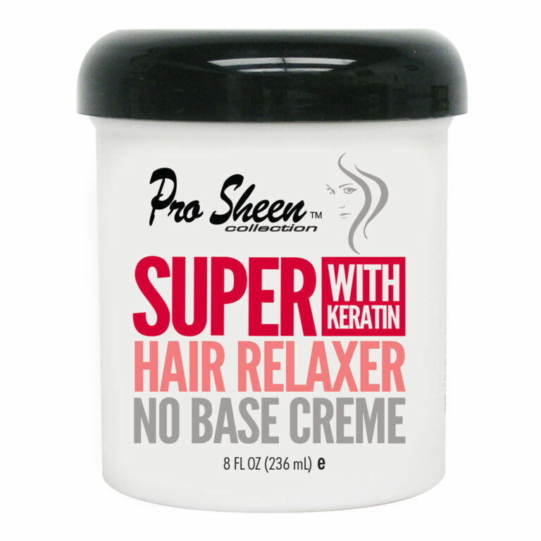 Pro Sheen SUPER HAIR RELAXER With Keratin ~ No Base Creme ~ 16 oz ...