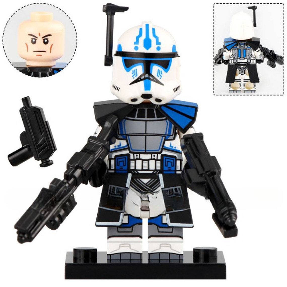 Star Wars 501st Legion Hardcase Minifigures Weapons and Accessories ...