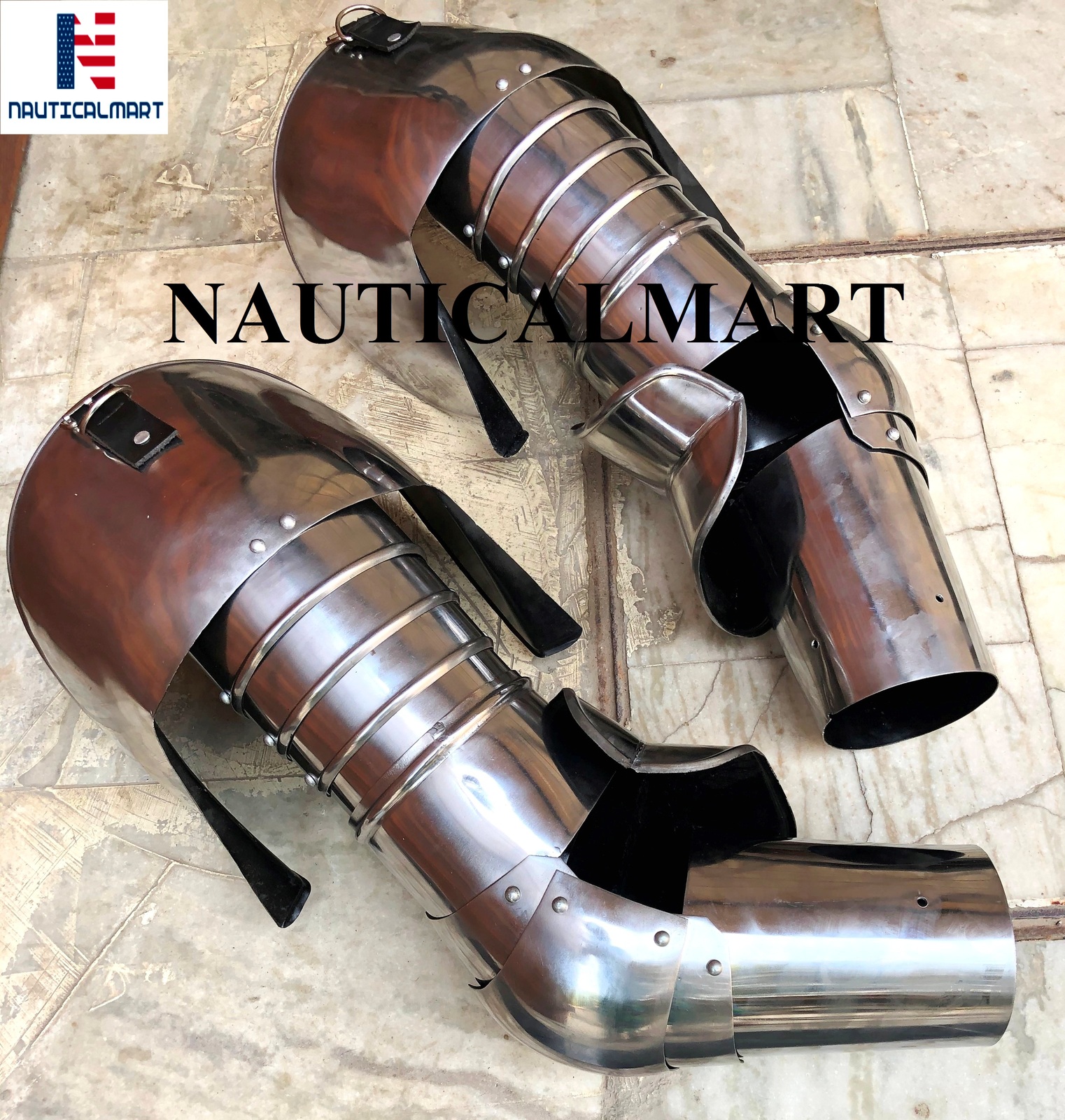 Medieval Larp Full Arm Guard Armor re-enactment Sca Armour Arm Guard ...