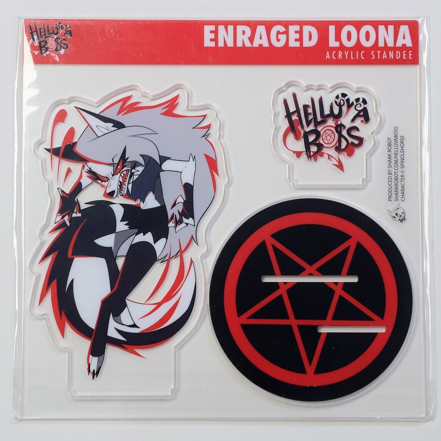 Helluva Boss Enraged Loona Acrylic Stand Standee Figure Limited Edition ...