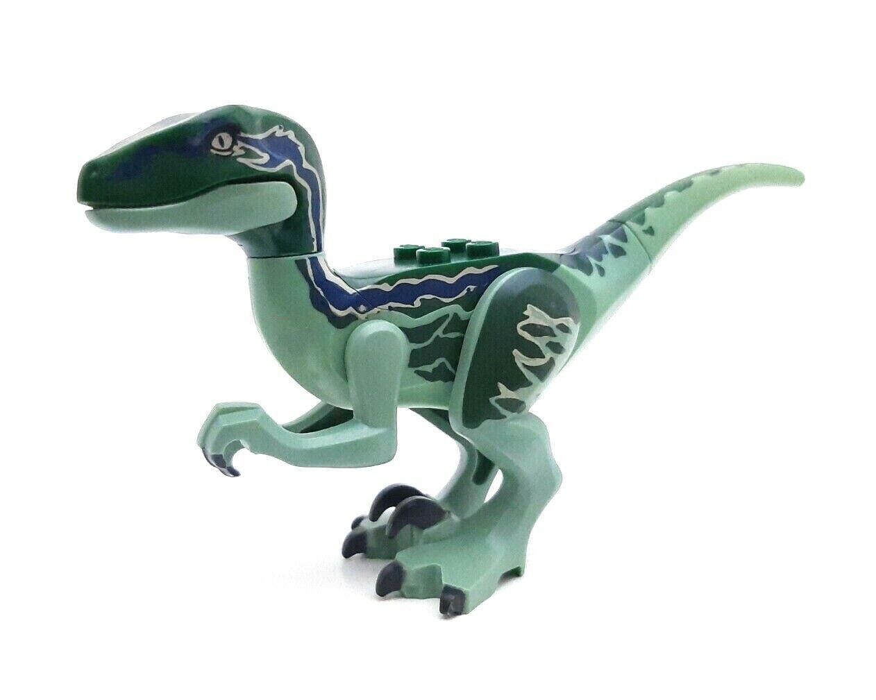 Lego ® Raptor Blue Velociraptor 75917 Dark Green Jurassic World ...