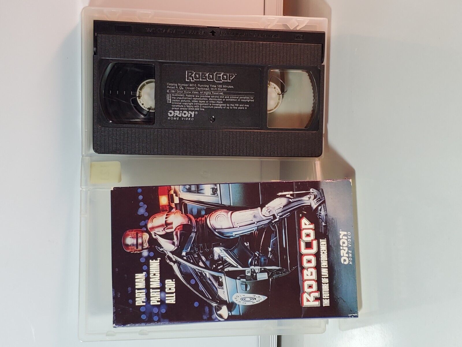 Robocop VHS 1987 Sci-fi Action Peter Weller and 50 similar items