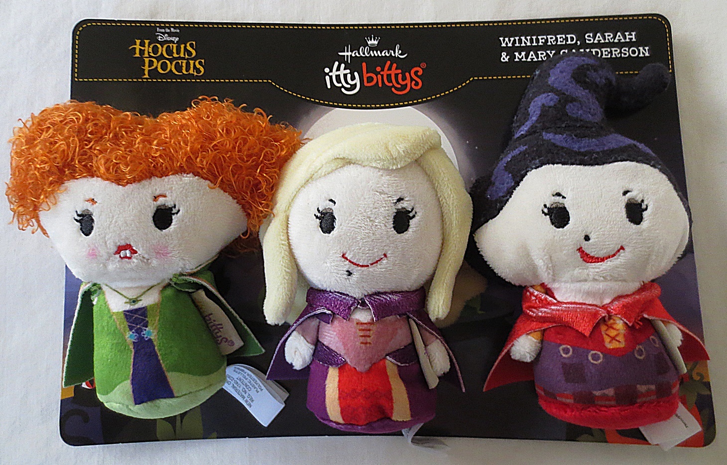Hallmark Itty Bittys Disney Hocus Pocus Winfred, Sarah & Mary Sanderson ...