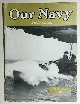 OUR NAVY Magazine February 1, 1949 comic strip, cartoons, etc. - Magazines