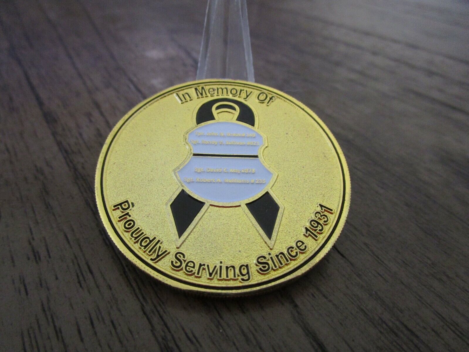 Missouri State Highway Patrol Troop E EOW Challenge Coin #791G ...