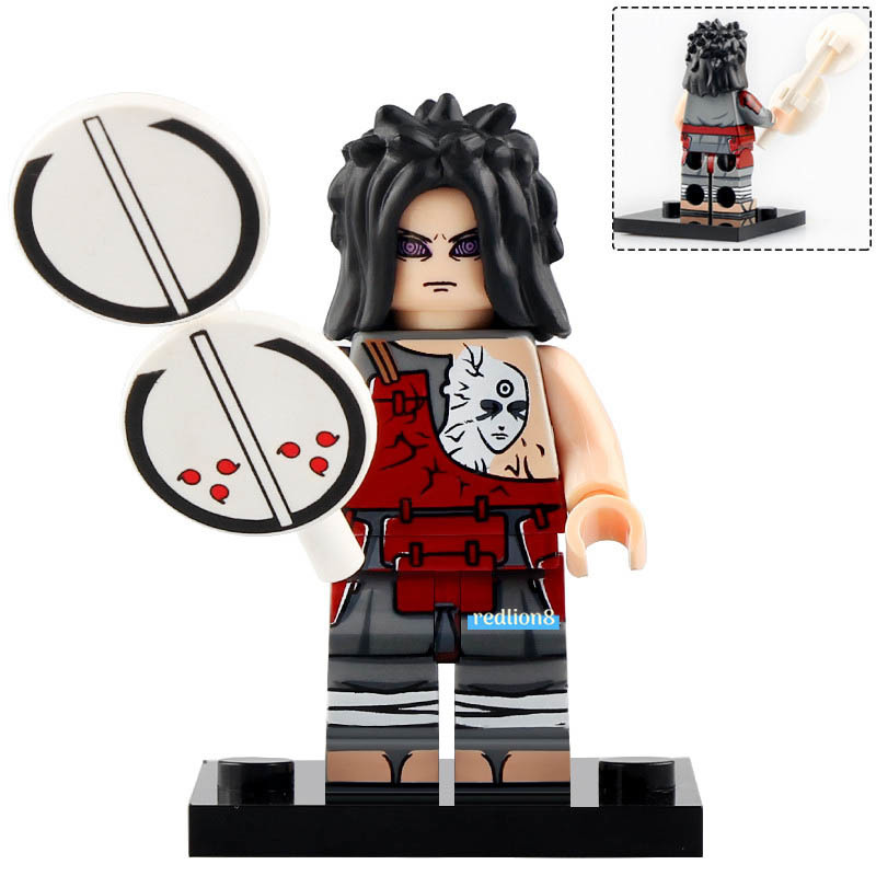 Uchiha Madara Anime Heroes Naruto Shippuden Lego Compatible Minifigure ...