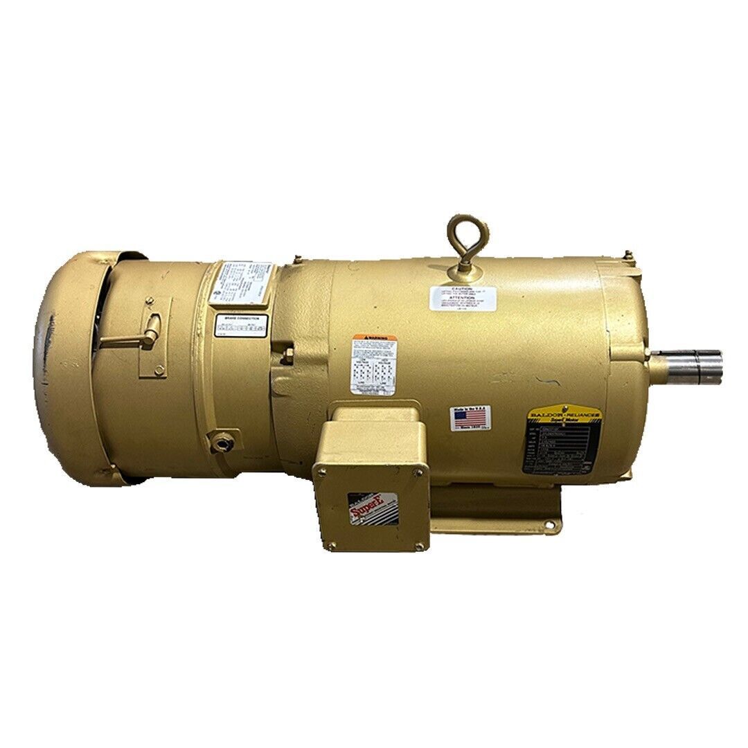 NEW BALDOR RELIANCE EBM3710T Super-E MOTOR 7.5HP 230/460V 3PH 1770 RPM TEFC - General Purpose Motors