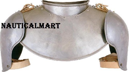 Medieval Gothic Armor Gorget With Shoulder Guard By NauticalMart ...