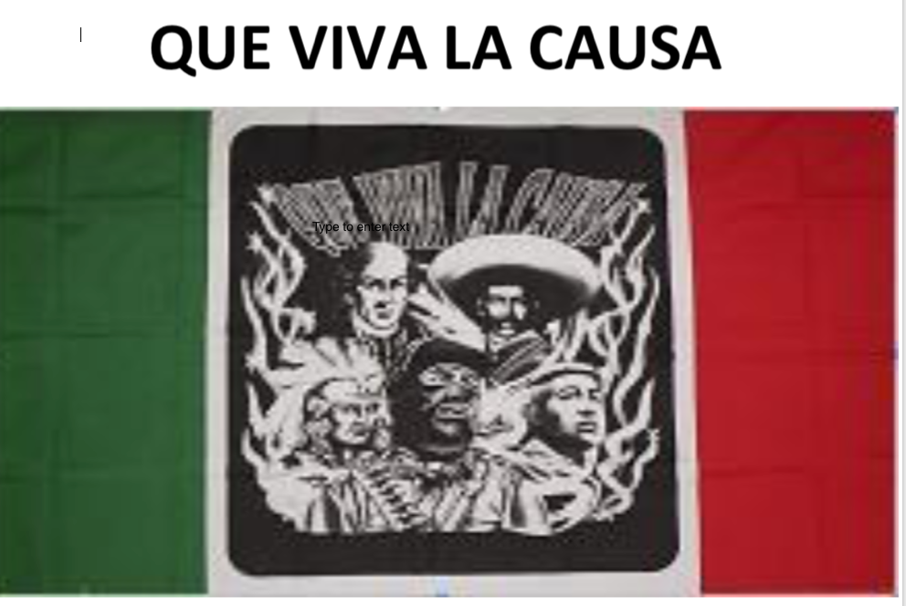 Que Viva La Causa 3'x5' Flag Mexico Chicano La Raza Azteca Aztec ...