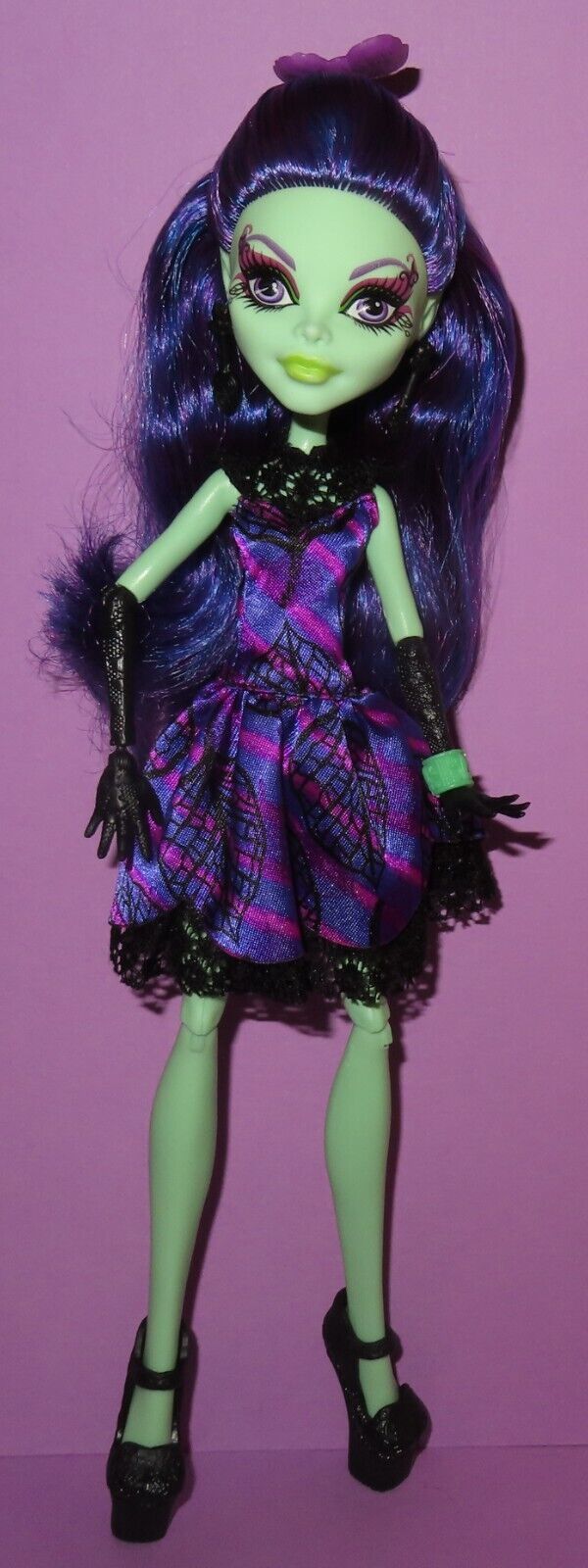 Monster High Amanita Nightshade 2016 Scream & Sugar Green G1 Doll - Everything Else
