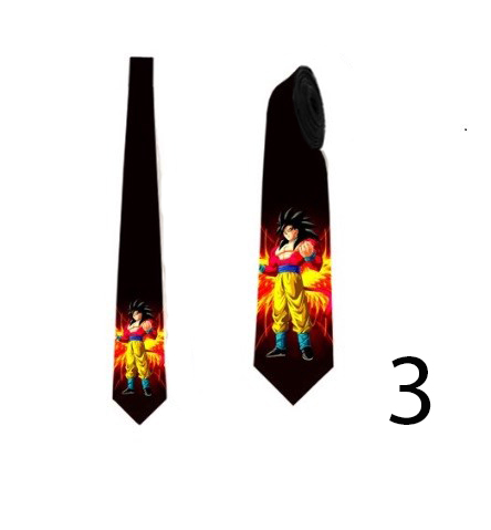Necktie with goku gamer style for gamer geek theme party - Men's ...
