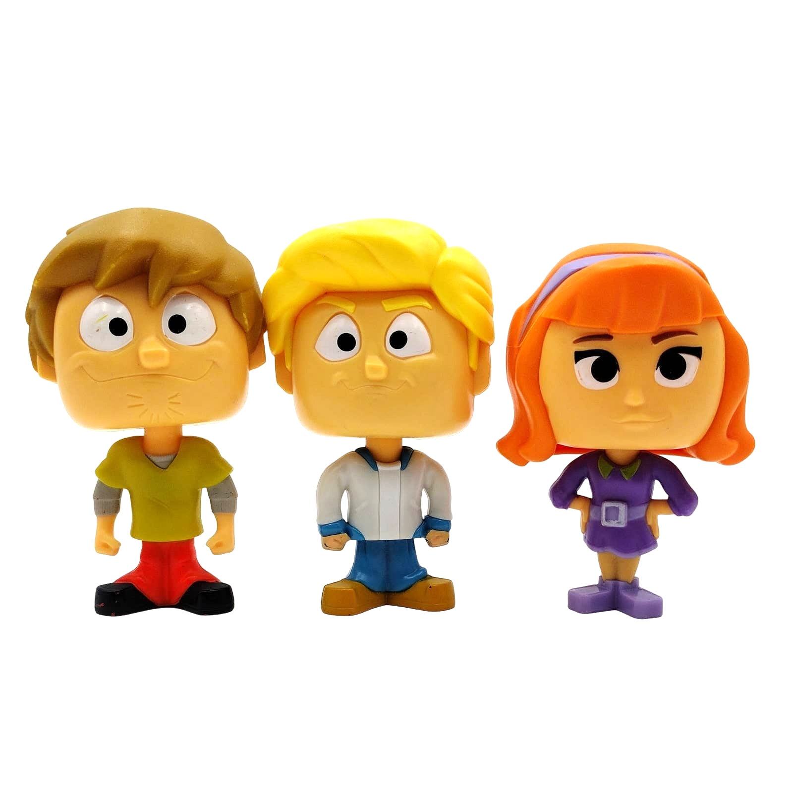 Scooby-Doo 3" Bobblehead McDonalds Lot Shaggy Fred Daphne Hanna Barbera ...