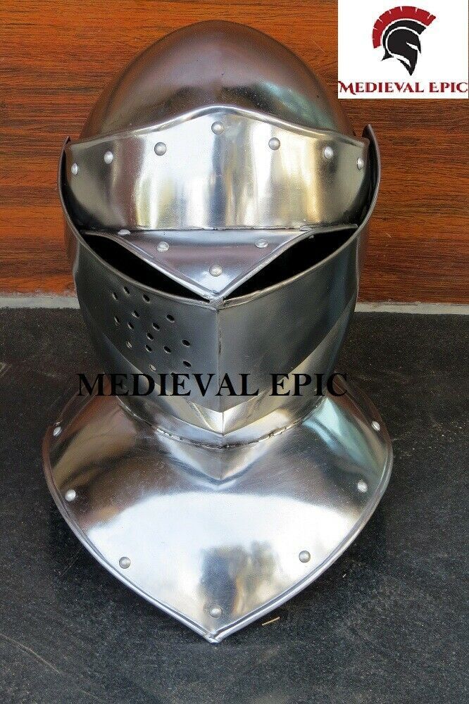 Medieval Epic Barbute Helmet Costume Knight Close Armor Helmet ...