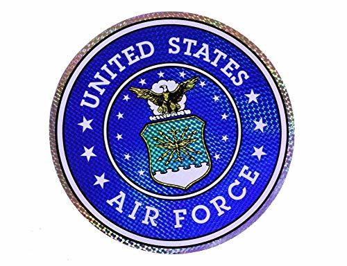 U.S. Air Force USAF Reflective Decal Bumper Sticker 12" - Other Vintage ...