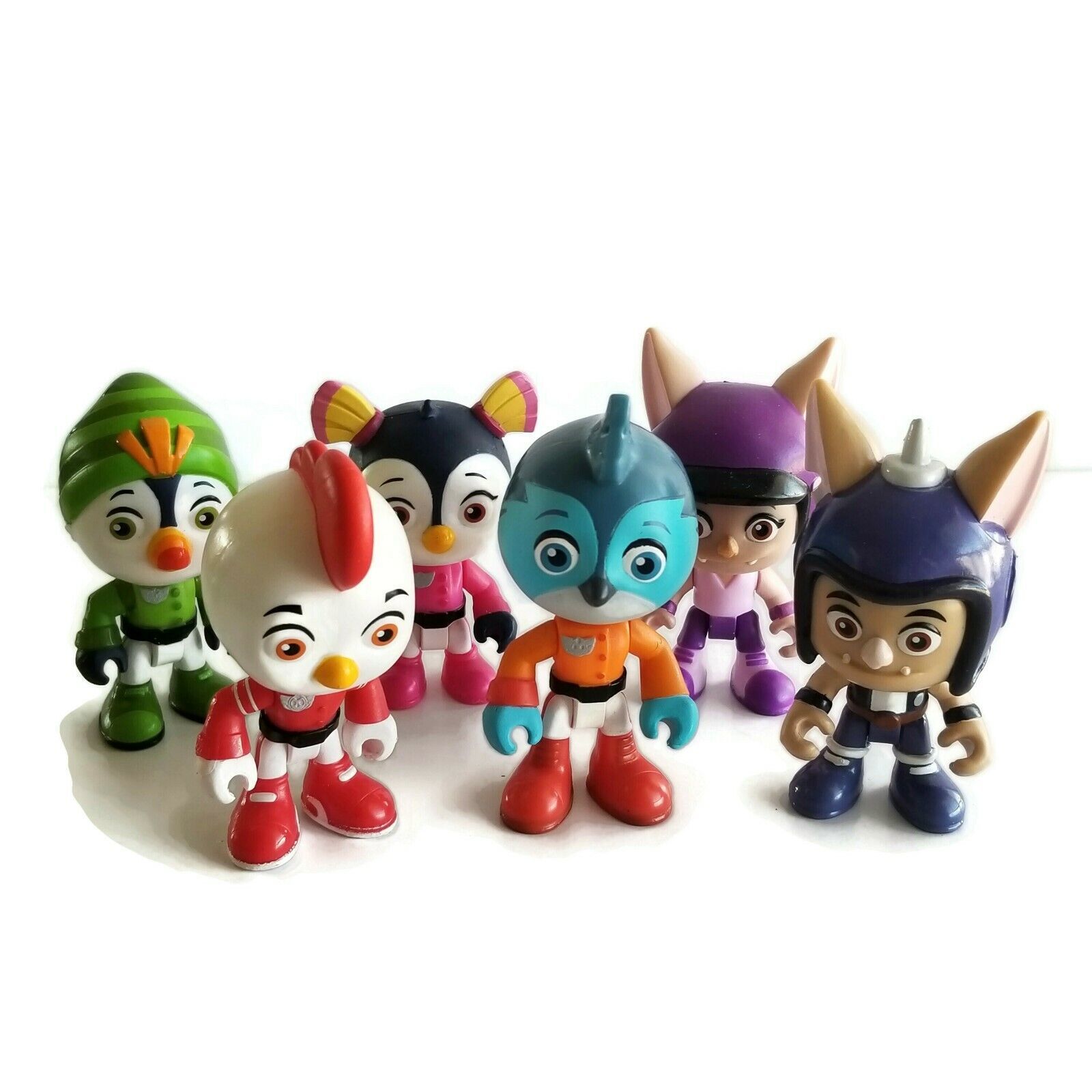 Top Wing Figures Characters Lot of 6 Nick Jr. Playskool Collection ...