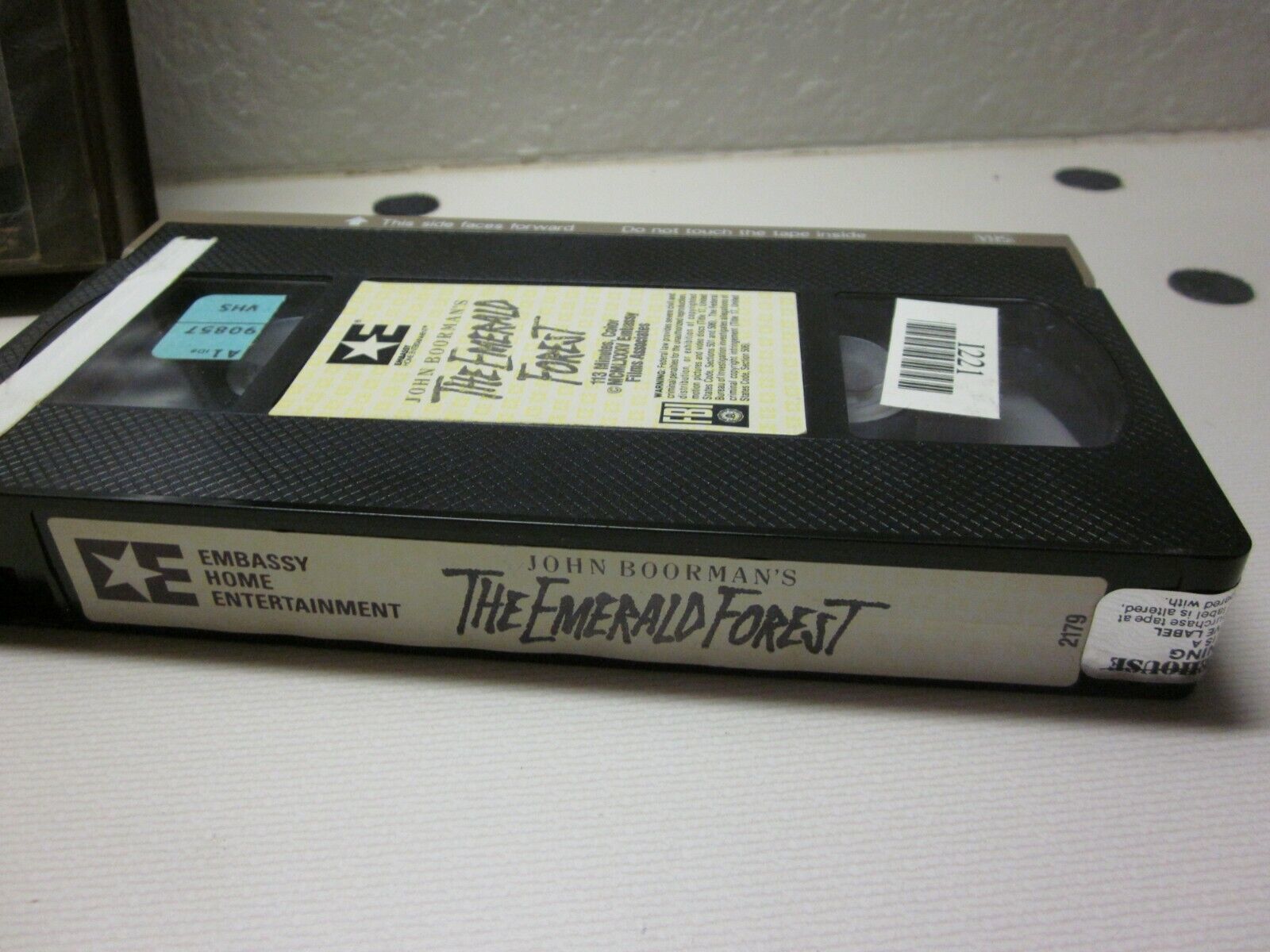 The Emerald Forest VHS Jungle Adventure Foster Embassy Ex Rental Cut ...