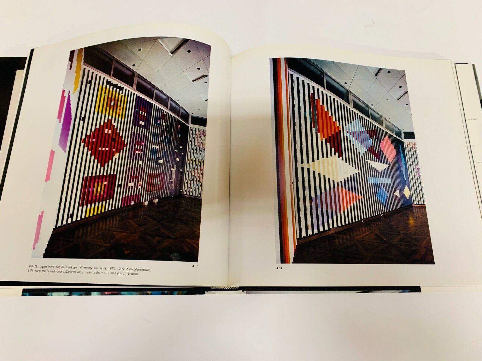 YAACOV AGAM "AGAM" HARDCOVER BOOK WITH COLOR PAGES - Art Prints