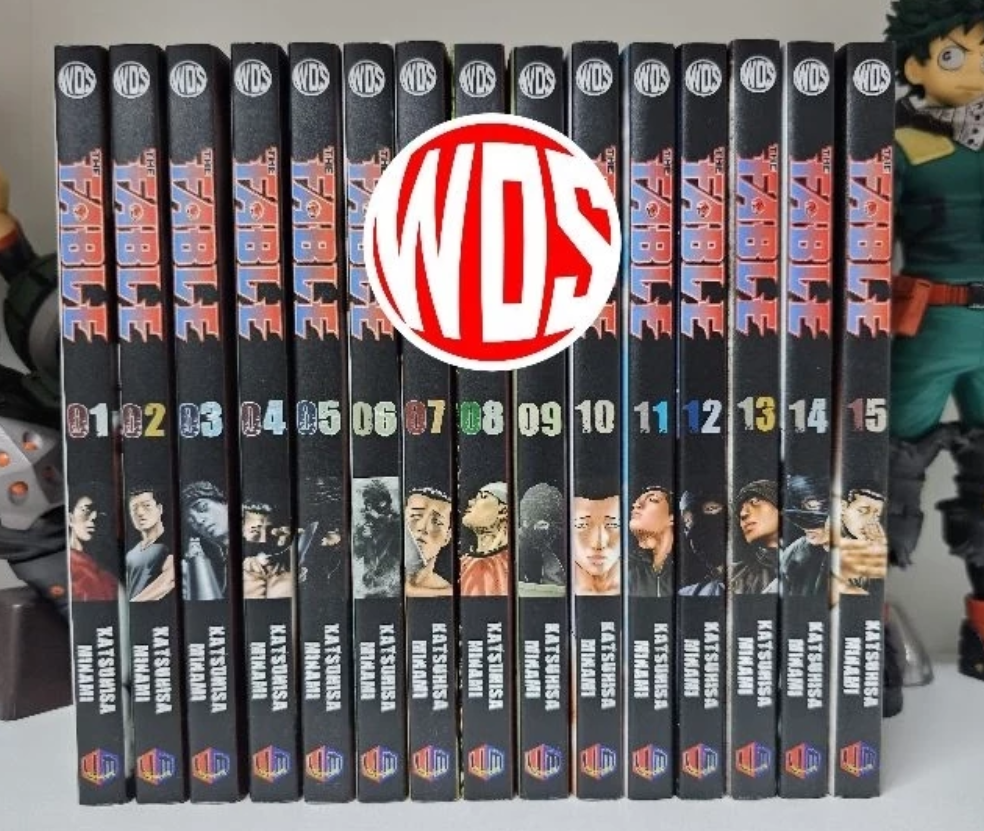 The Fable Volume 1- 15 English Version Manga by Katsuhisa Minami ...