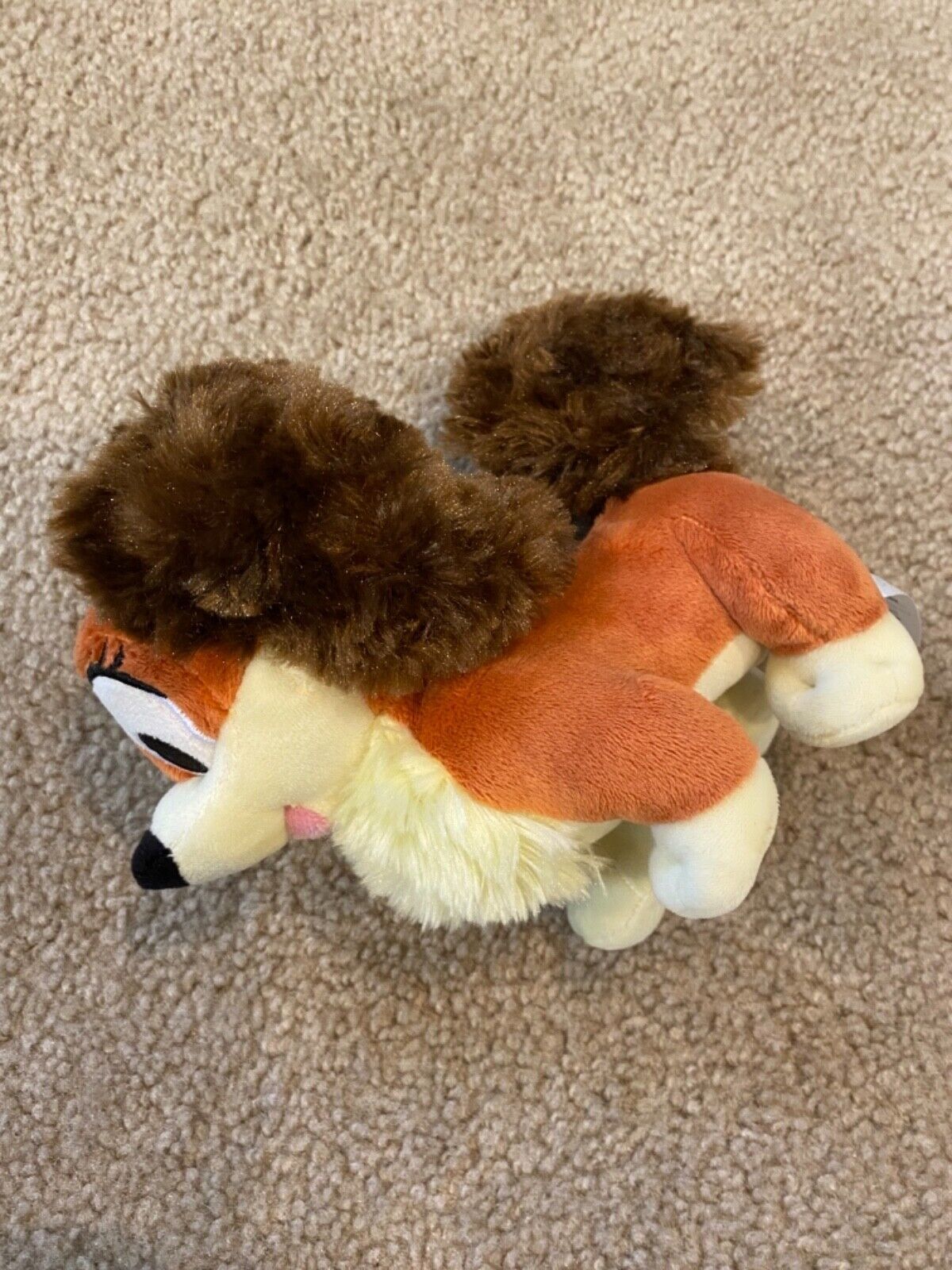 Disney Store Minnie Mouse Dog FIFI Stuffed Plush standing 6” Tall ...