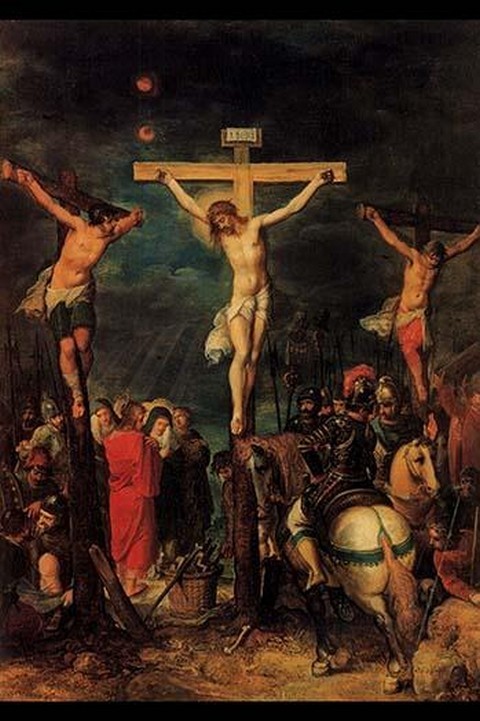 Crucifixion of Christ by Francken by Francken - Art Print - Posters & Prints