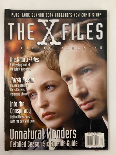 The X-Files Magazine Fall 1999 Gillian Anderson and David Duchovny No ...