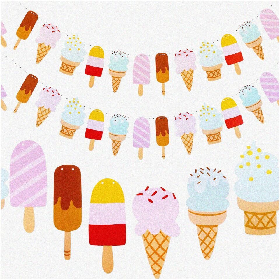 Sweet Treats Fiesta Ice Cream Party Pack - Fun and Colorful Ice Cream ...