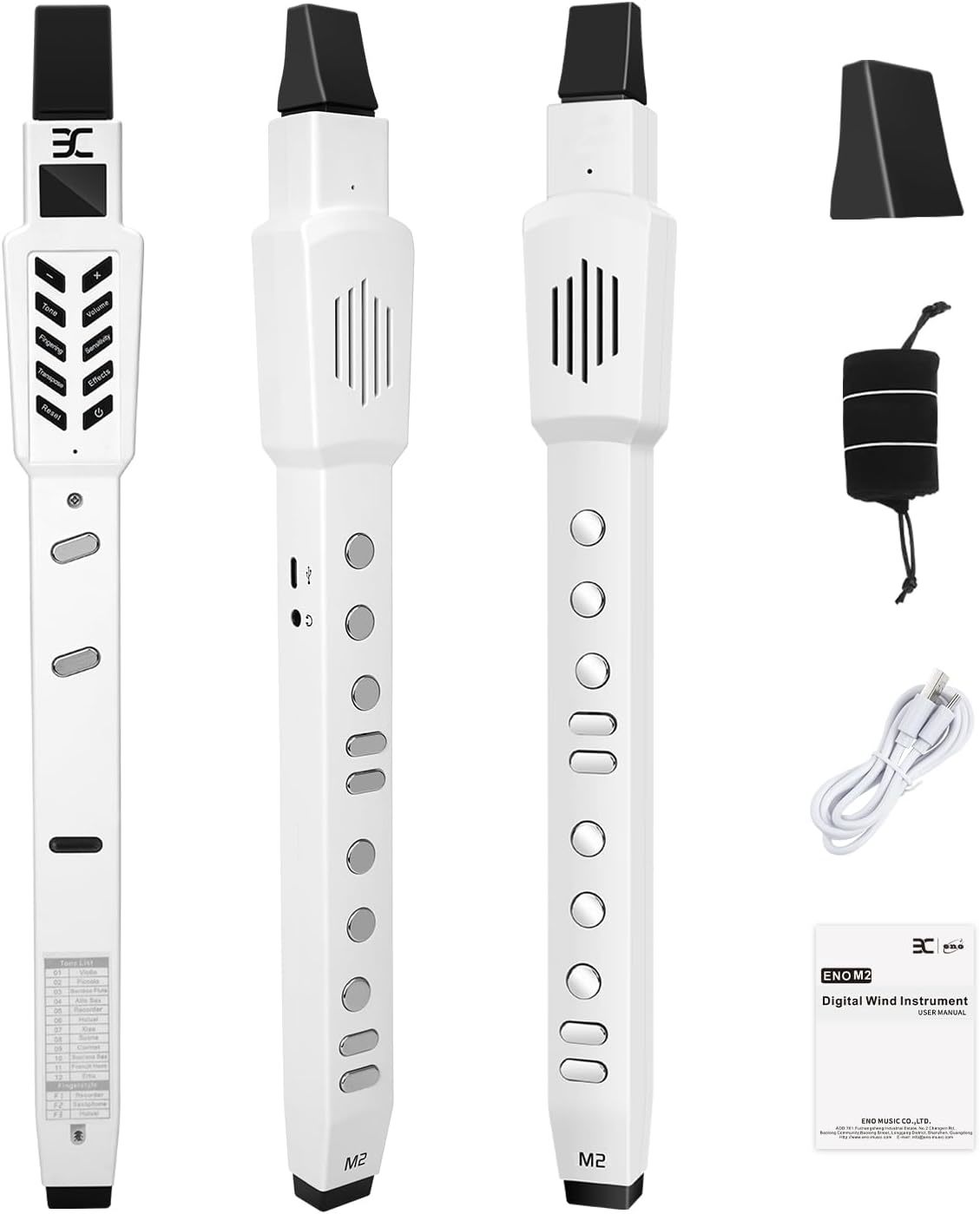 Ex Digital Wind Instrument With 12 Tones, 3 Fingerings, Scales ...