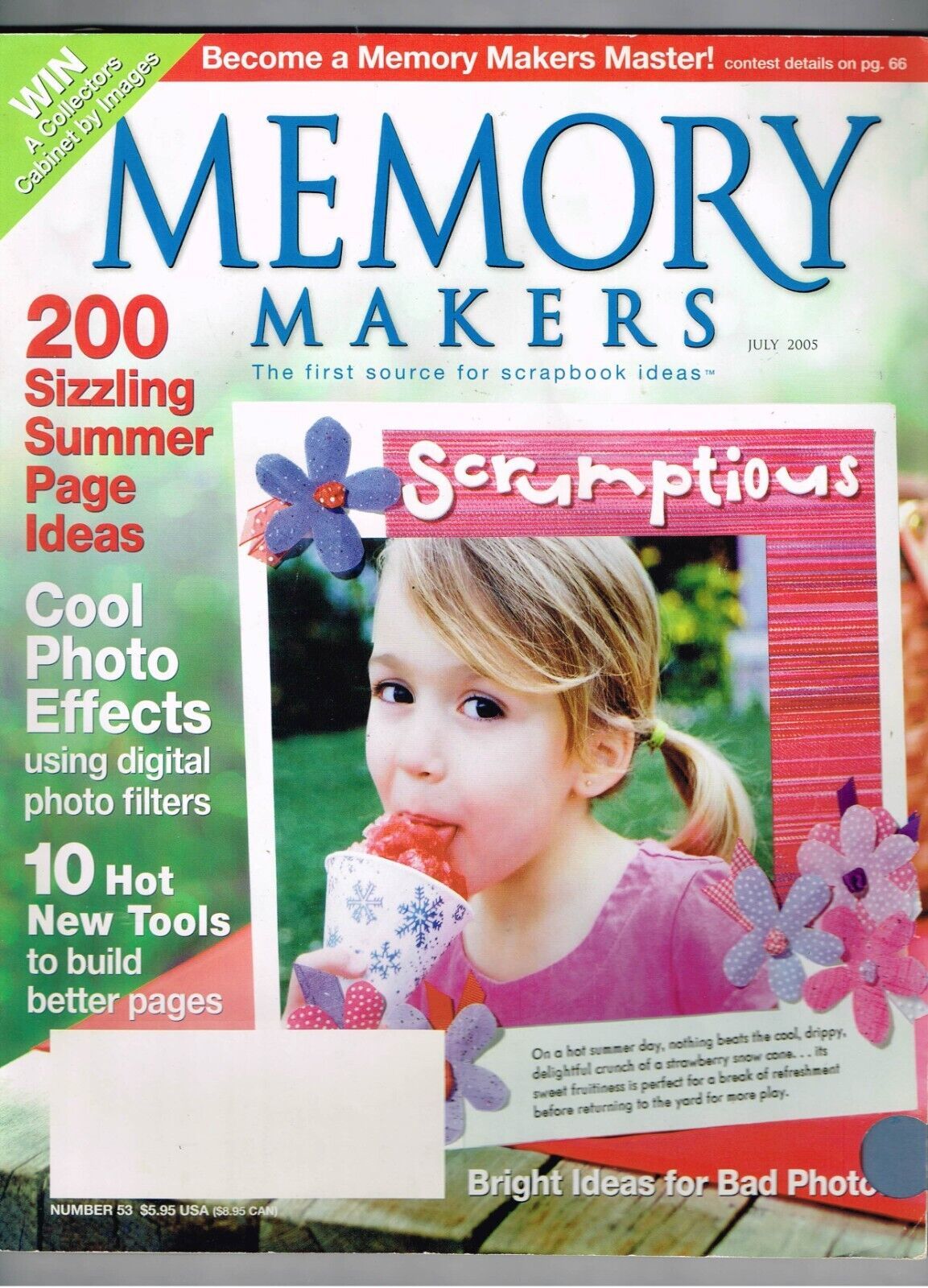 Memory Makers Magazine July 2005 Issue 53 - Magazines