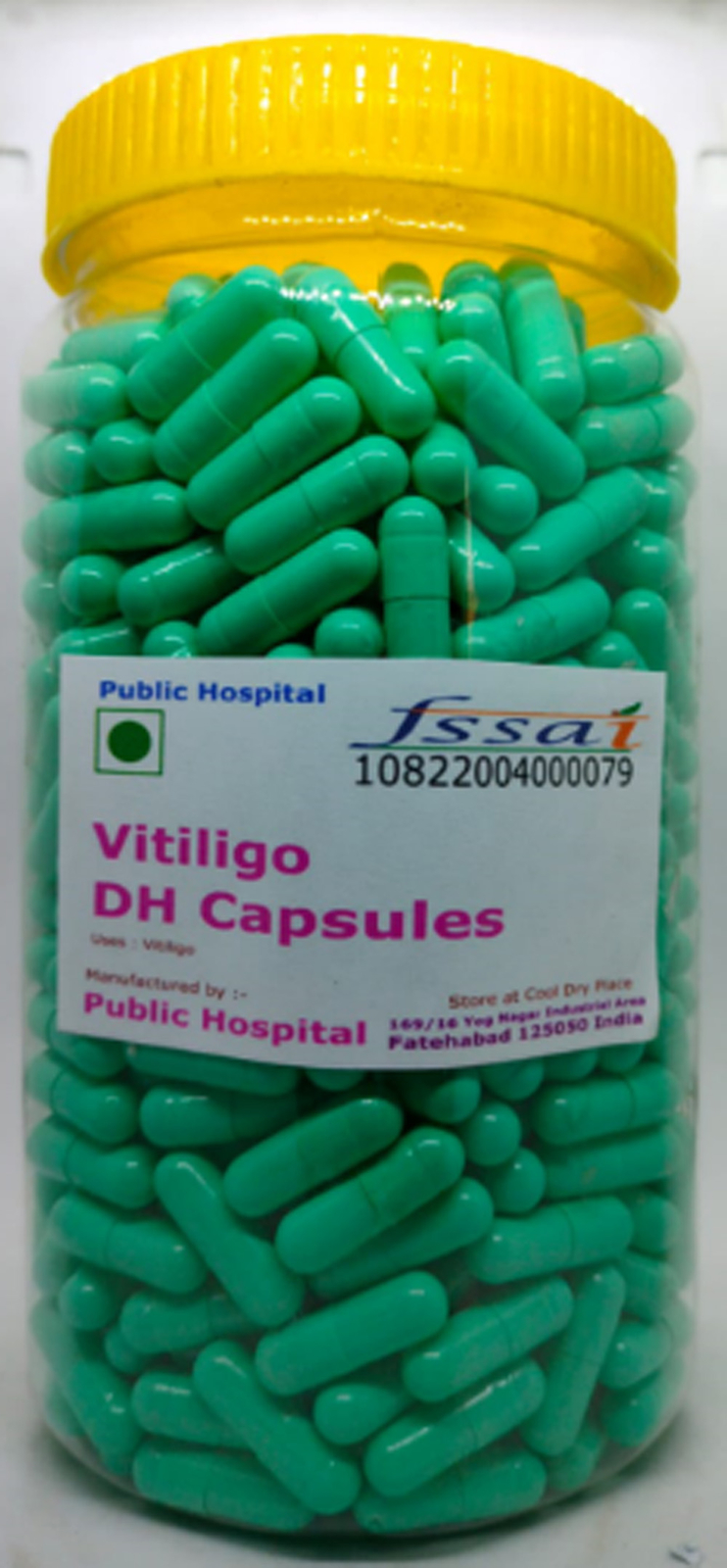 Vitiligo VH Herbal Supplement Capsules 1000 Caps Jar - Other Vitamins ...