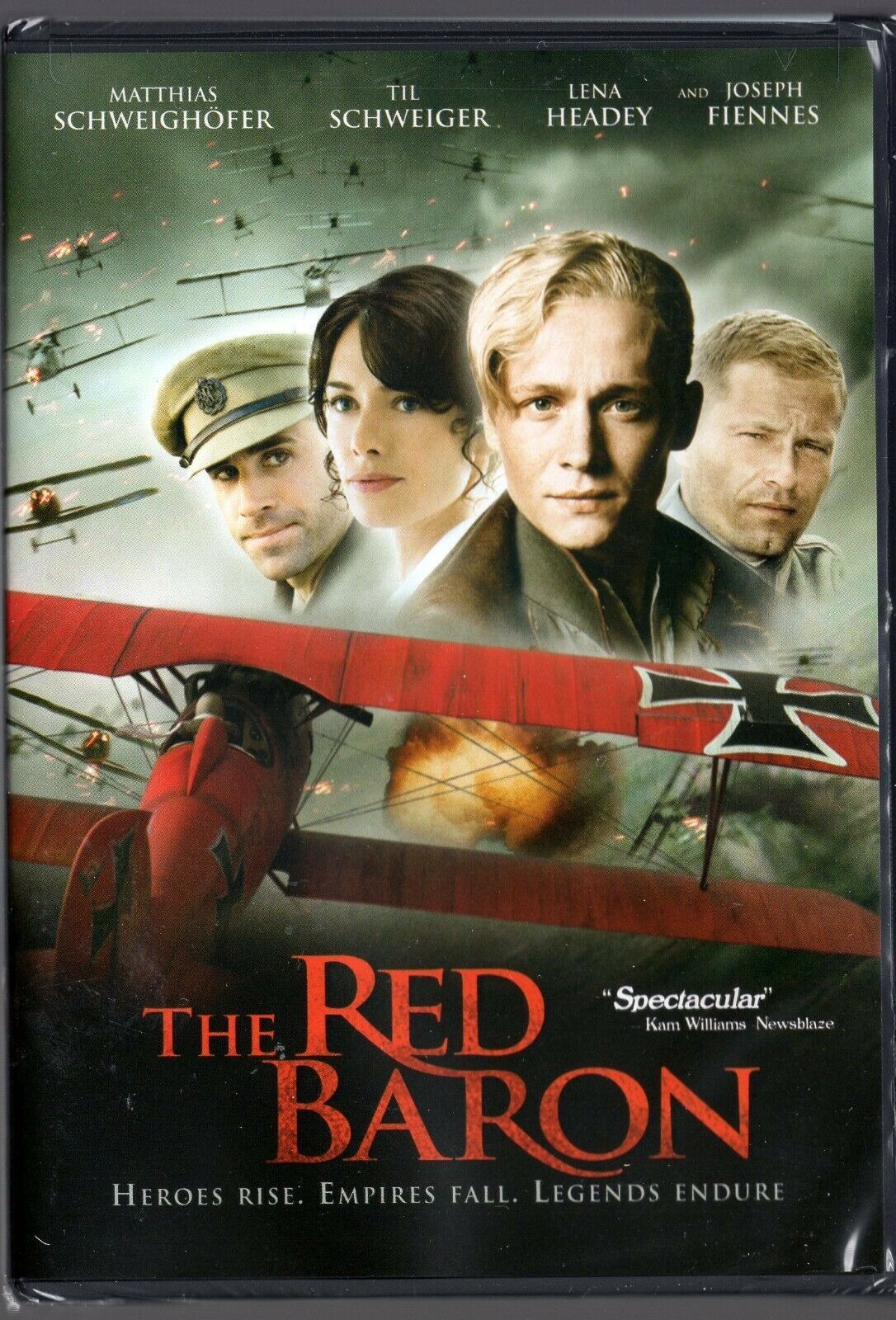 The Red Baron (DVD, 2010) Axel Prahl, Lena Headey, Til Schweiger BRAND ...
