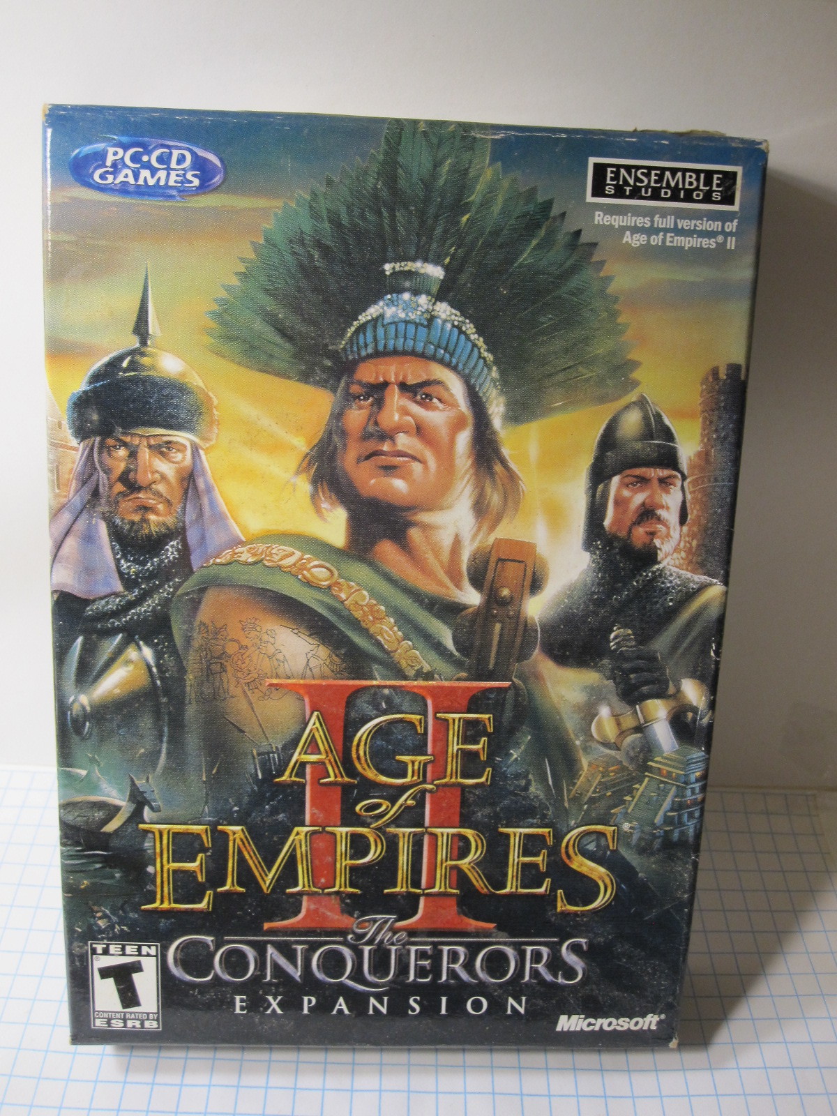 PC CD-ROM Video Game: 2002 Age of Empires II - The Conquerors Expansion ...