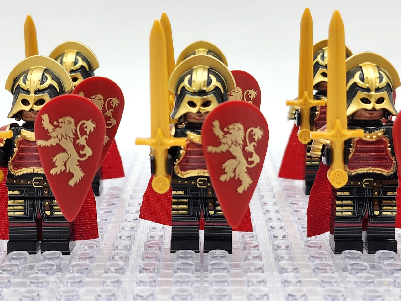 House Lannister The Golden Knights Game of Thrones Custom Minifigure ...