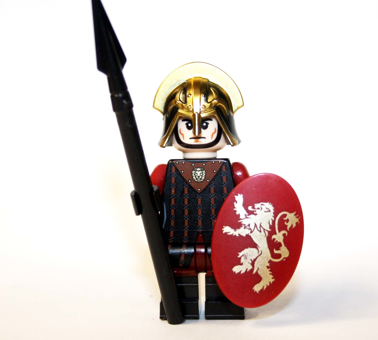 Lannister Knight With Spear Game Of Thrones Soldier Toys Minifigures ...