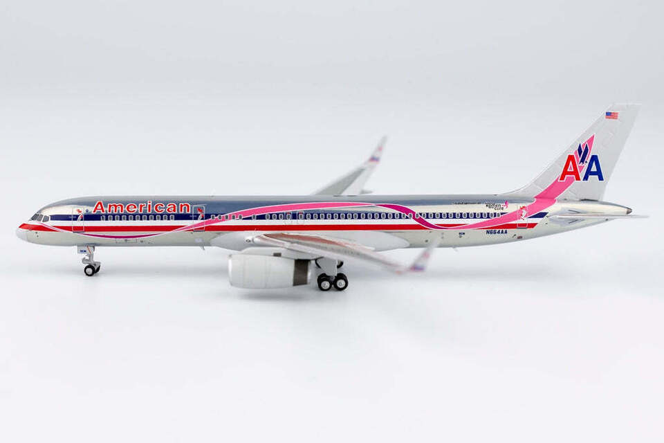 American Airlines Boeing 757-200 N664AA BCA Pink NG Model 53190 Scale 1 ...
