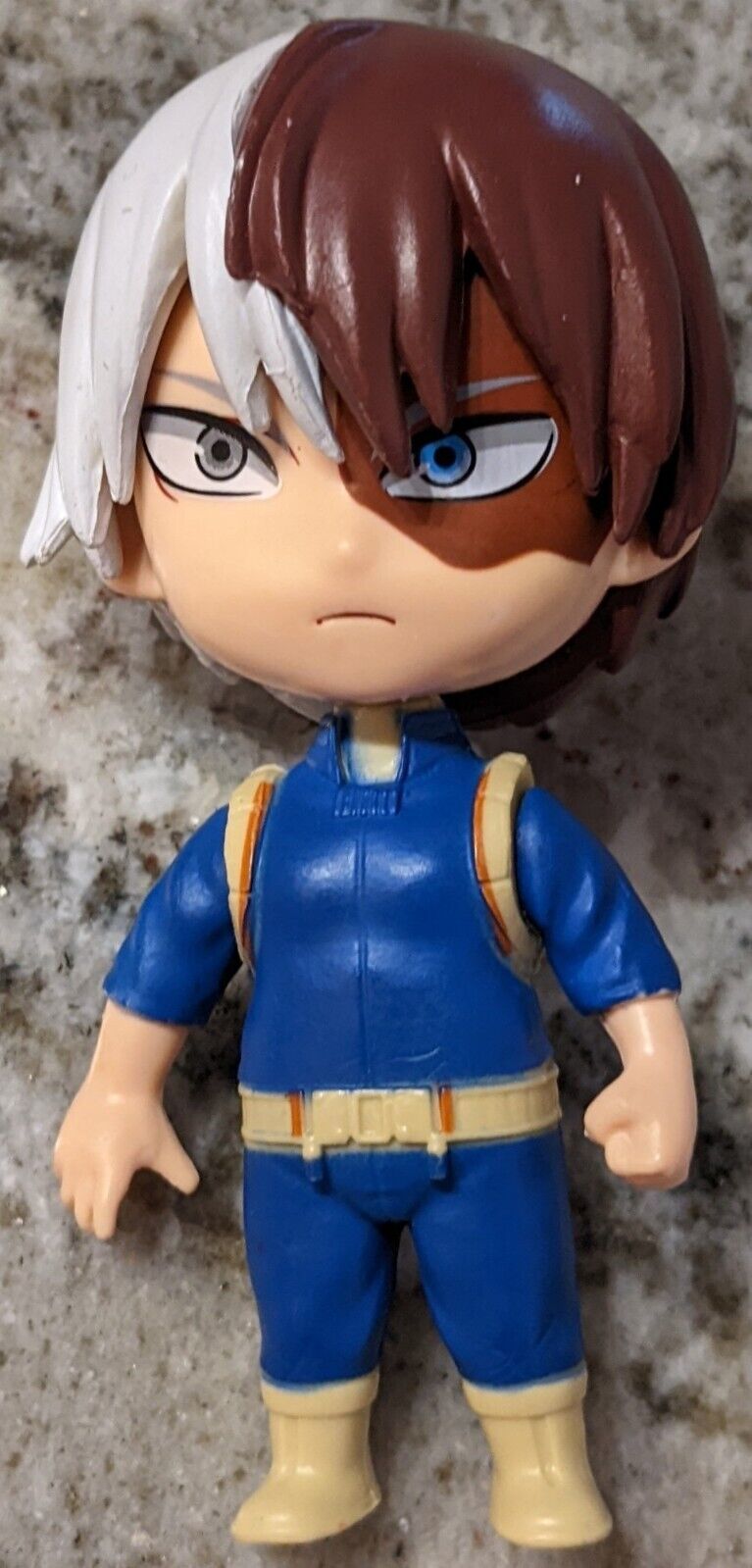 Chibi Big Head Shoto Todoroki My Hero Academia Figurine, No Stand ...