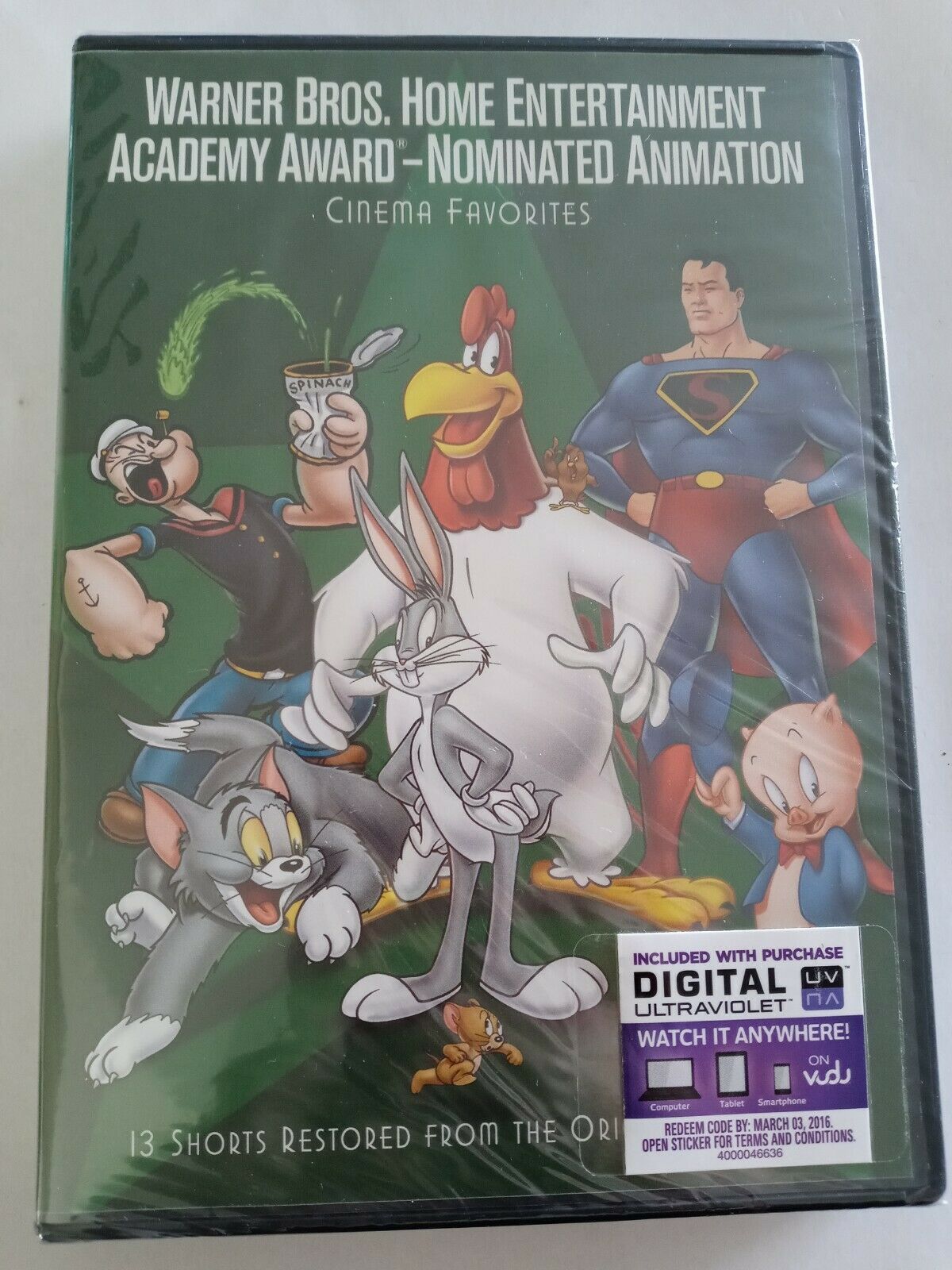 Warner Bros. Home Entertainment Academy Award-Nominated Animation ...