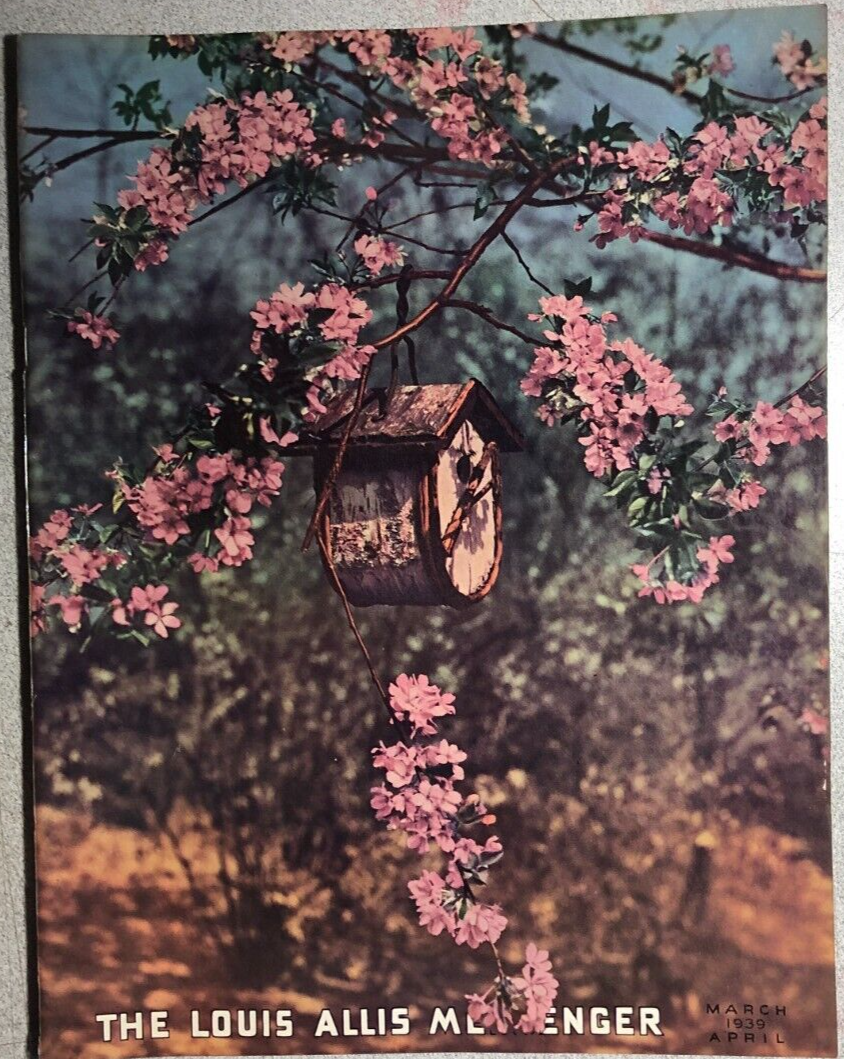 THE LOUIS ALLIS MOTORS NEWSLETTER Magazine March-April 1939 - Magazines