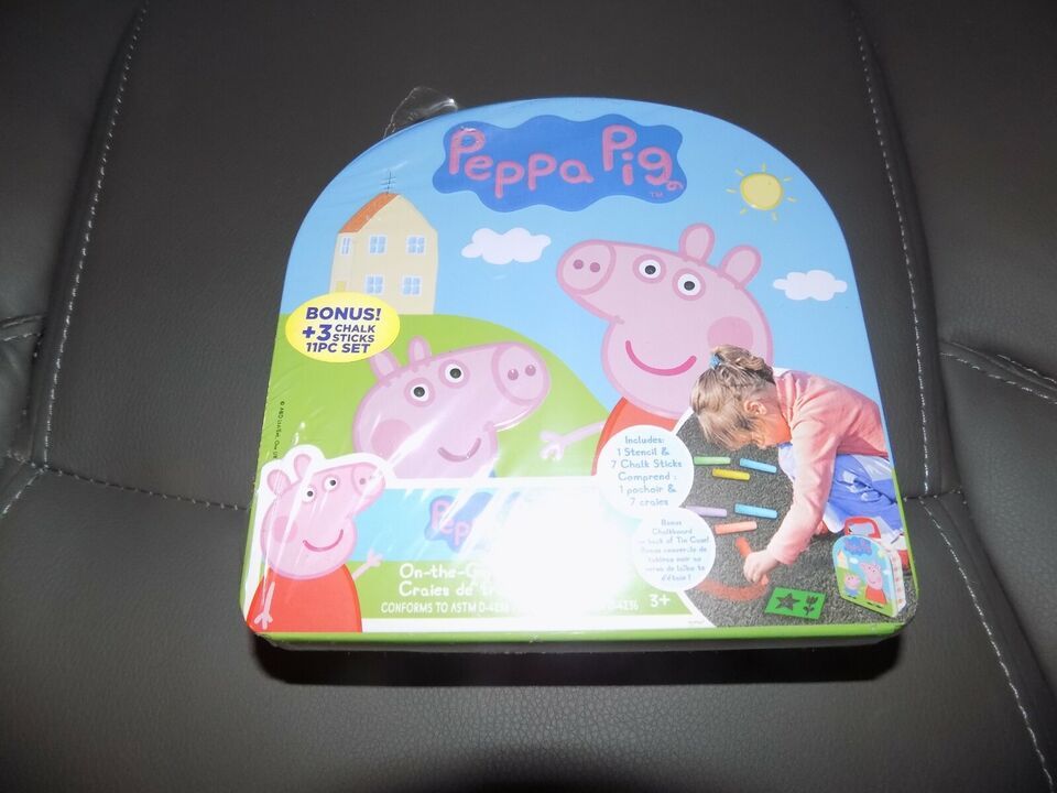 PEPPA PIG On The Go Sidewalk Chalk Tin and 49 similar items