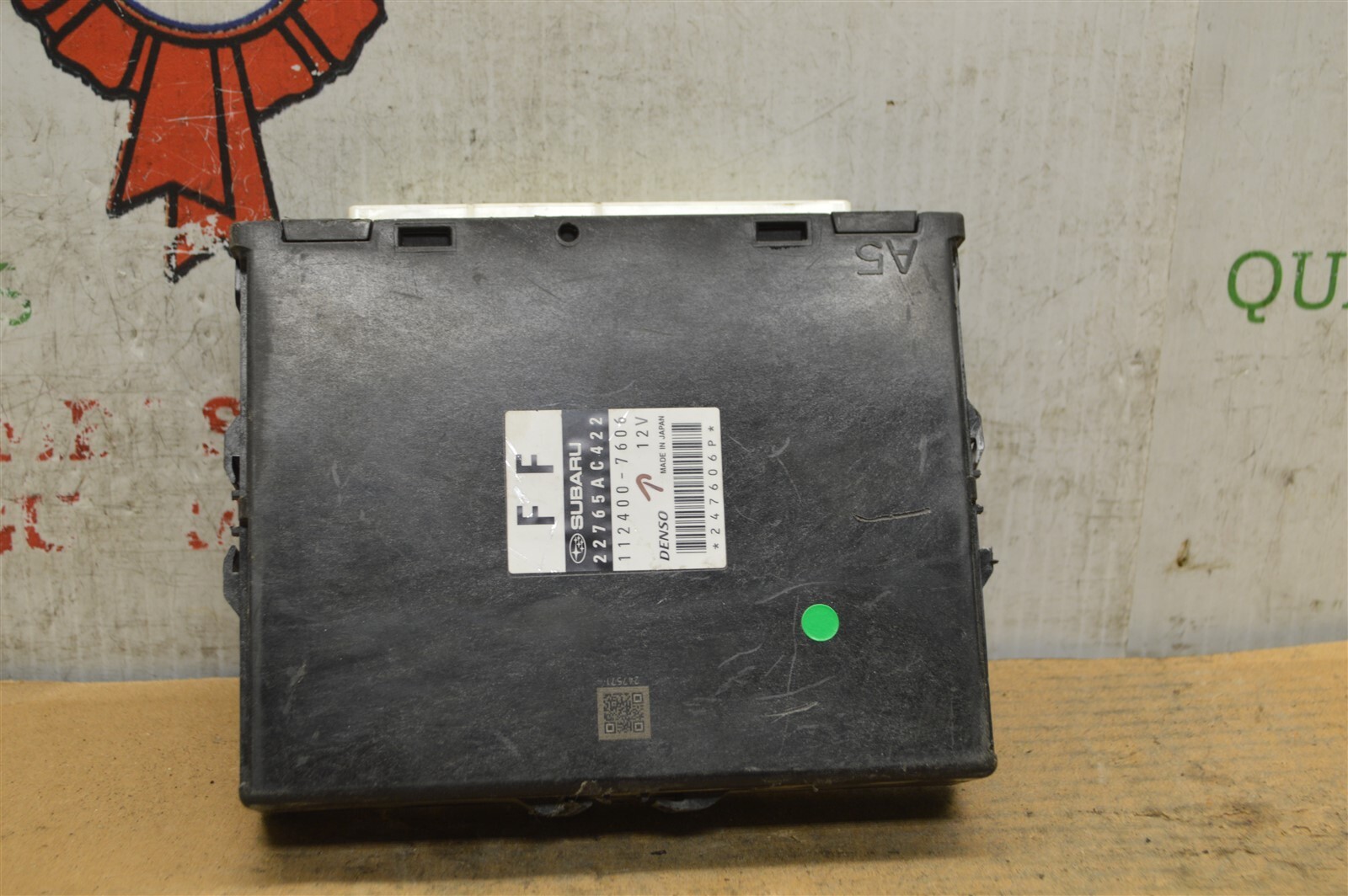 2012 Subaru Impreza Engine Control Unit ECU 22765AC422 Module 44-8F4 Bx ...