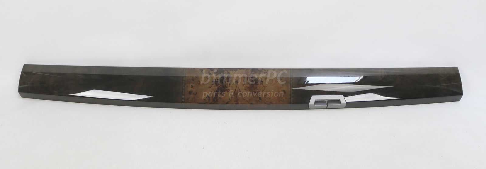 BMW E66 E65 760Li V12 Rear Parcel Shelf Wood Veneer Trim Moulding 2003 ...
