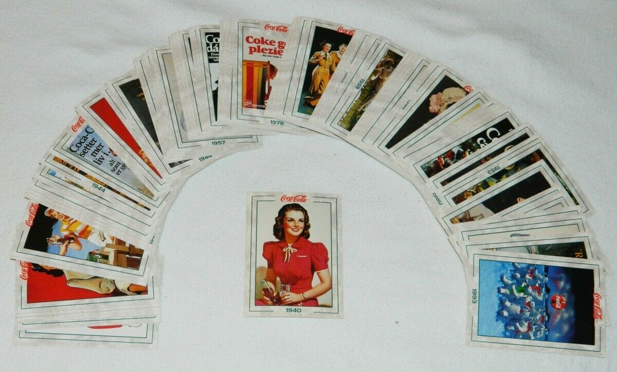 The Coca Cola Collection Series 2 Trading Cards Full 100 Set 1994 NEW ...